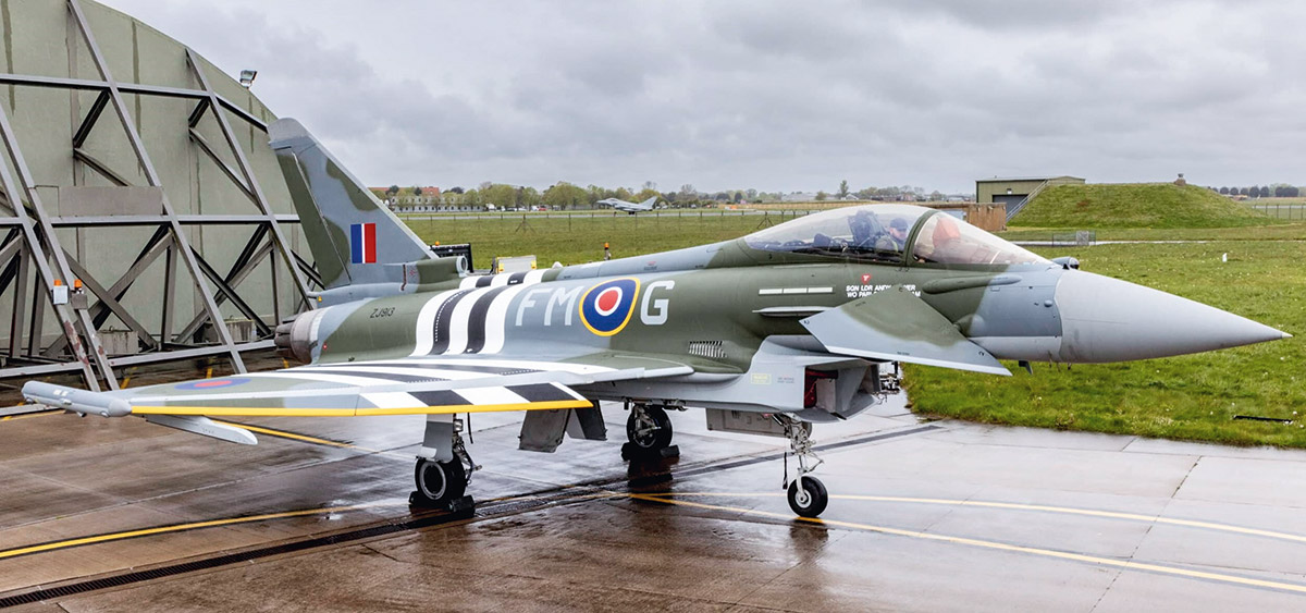 Royaume-Uni : Un Typhoon en livrée… Typhoon - Raids Aviation Magazine